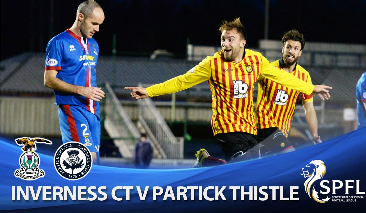 Thistle claim stunning win over high-flying Caley - YouTube