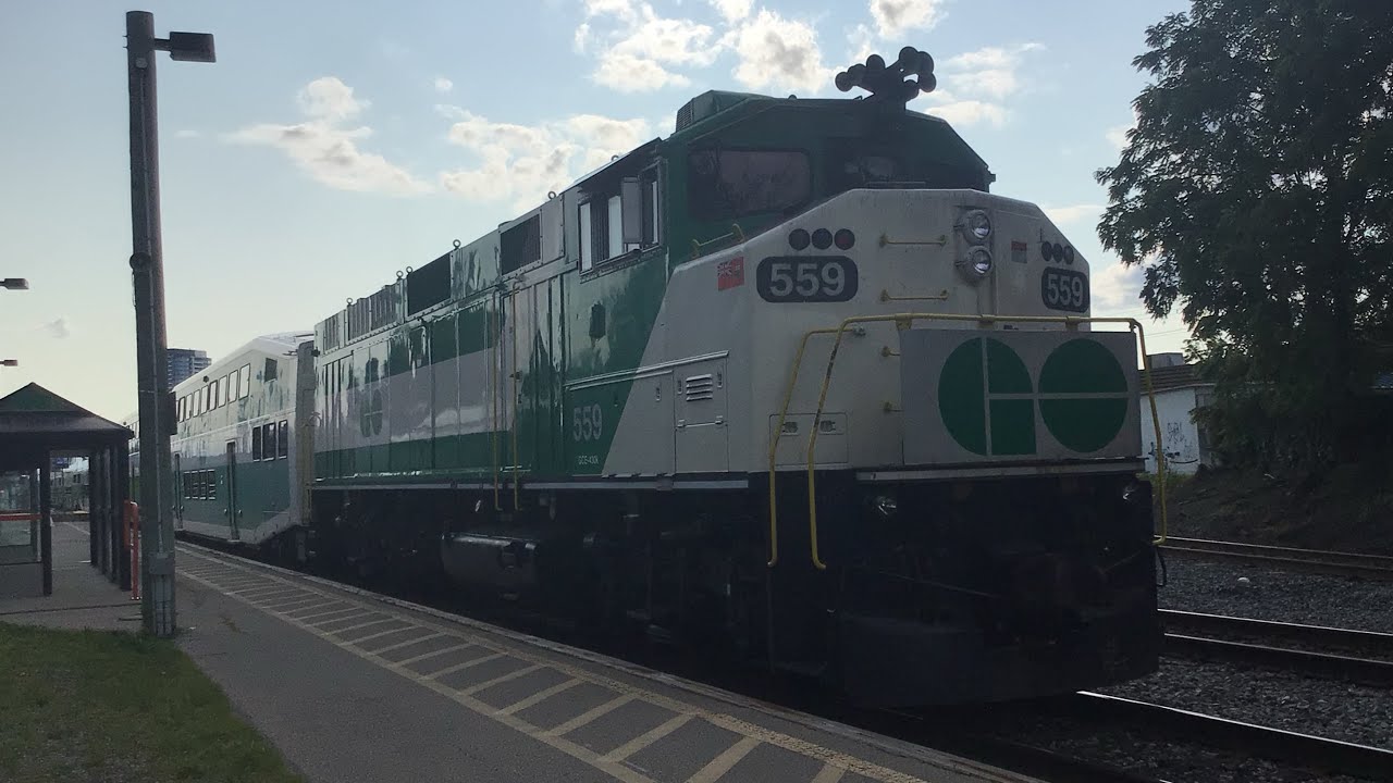 GO Transit (London Special GO Train) Ride Video on 559 on route ...