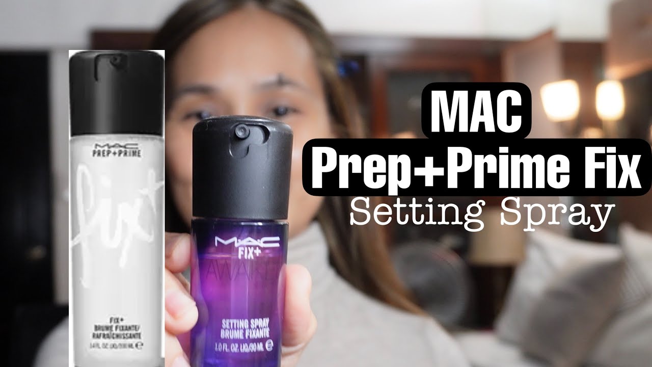 MAC Makeup Setting Spray — Hydrates & Refreshes - YouTube