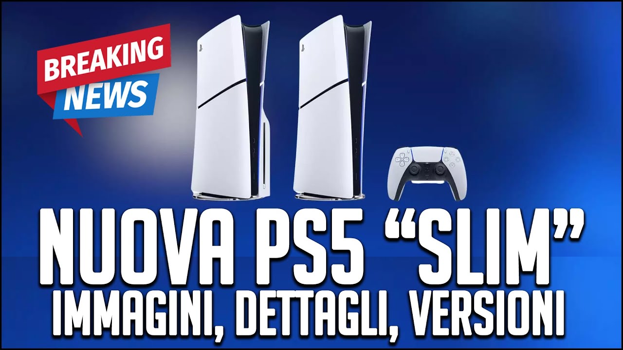 Ecco la NUOVA PS5 "Slim", È UFFICIALE! | Immagini, versioni, dettagli ...