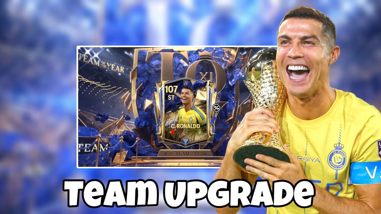 Cristiano Ronaldo De 107?? Team UPGRADE - FC Mobile - YouTube