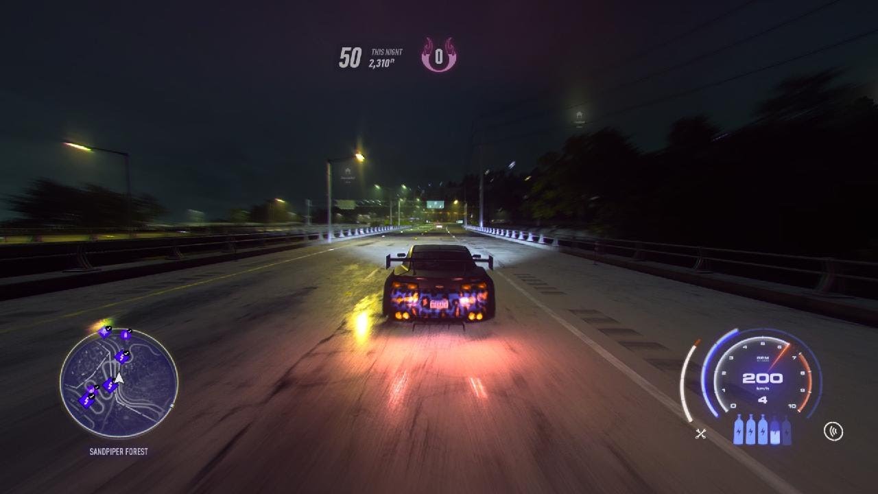 NFS Heat, night run in 4K, 2022 - YouTube