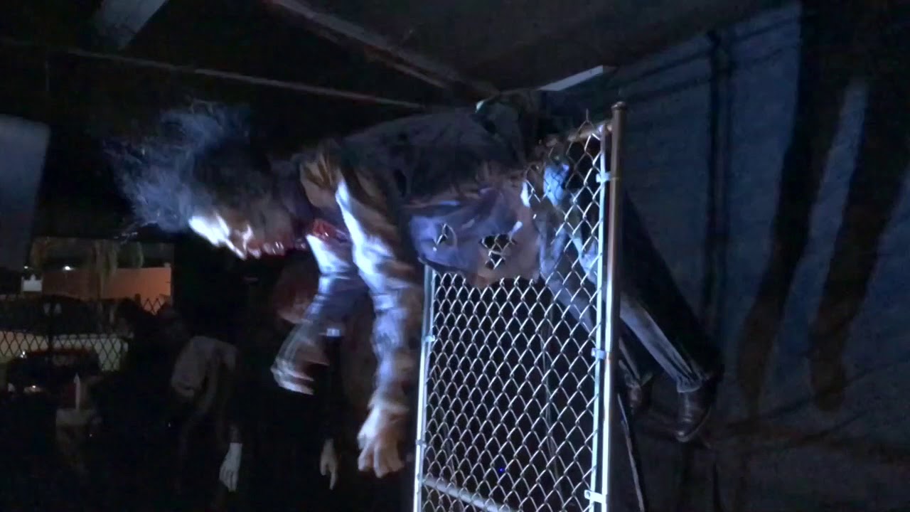 FGZ1208 Fence Grabber Zombie PoisonProps.com - YouTube