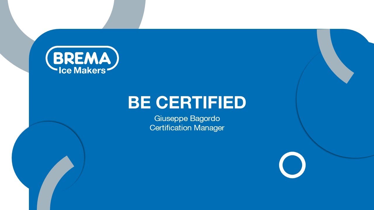 BE CERTIFIED | certificazioni di prodotto - YouTube