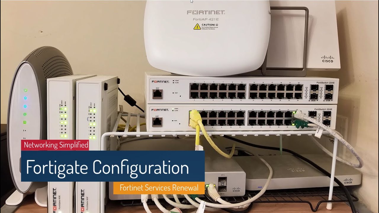 Build a Fortigate Lab - Fortinet Portal Registration - YouTube