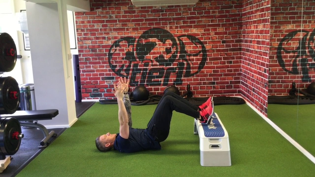 Bench Hamstring Curl - YouTube