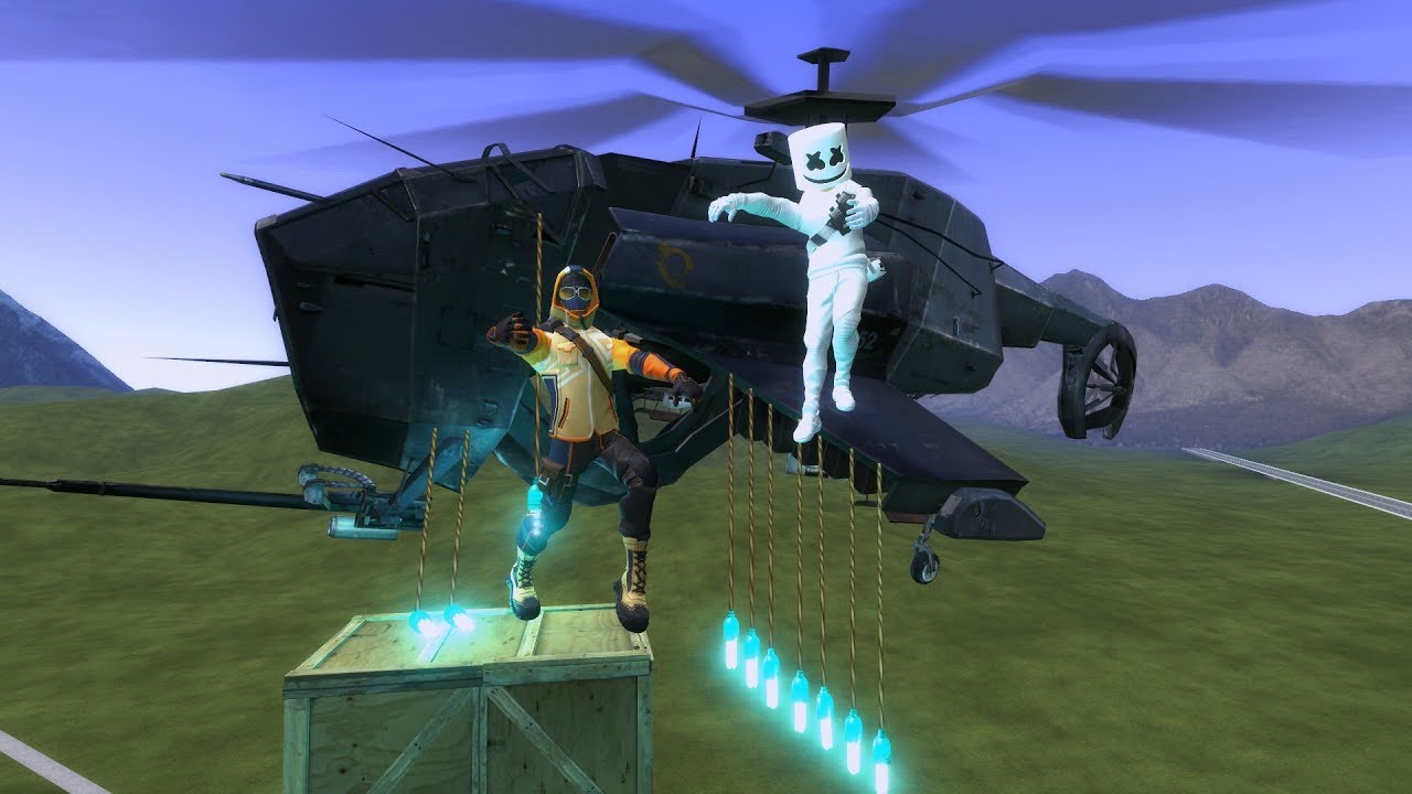 Garry's Mod Ragdolls ep.4 GMOD [ Summit Striker Fortnite ] - YouTube