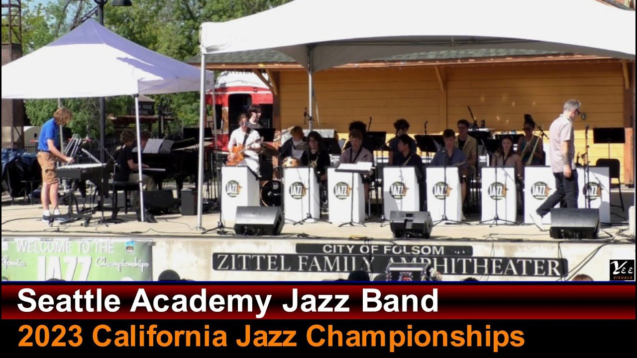 Seattle Academy Jazz Band at the 2023 California Jazz Championships ...