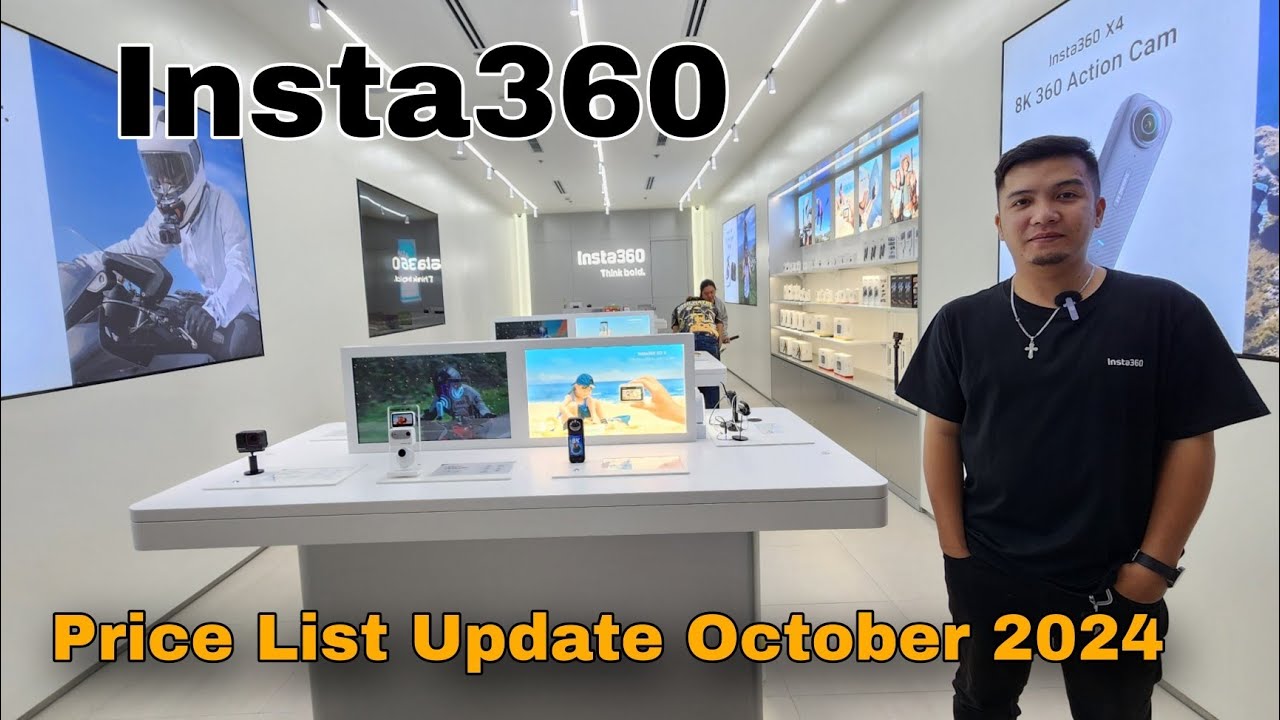 Insta360 Price List Update October 2024| Insta360 ACE Pro | Insta360 X4 ...