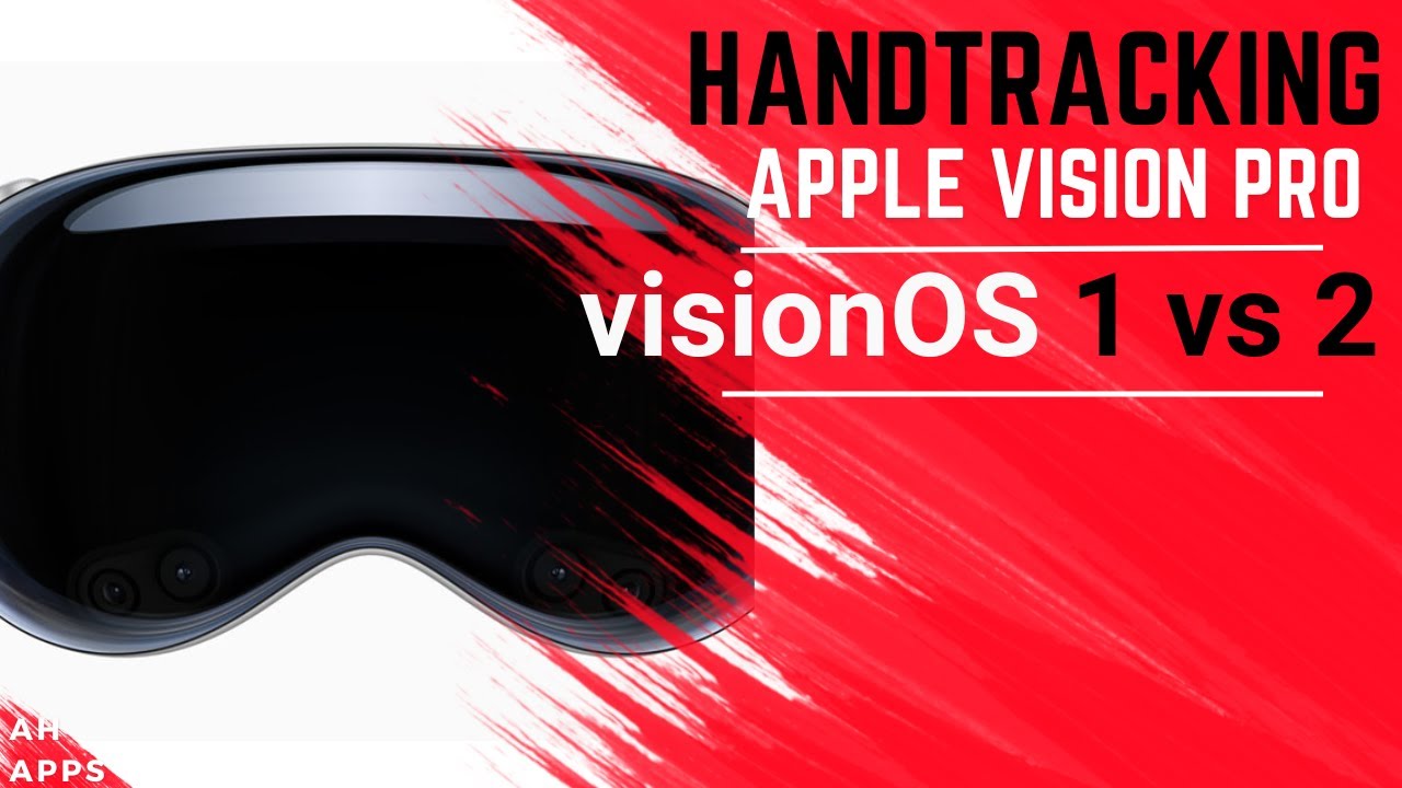 Hand Tracking Comparison visionOS 1 vs 2 - YouTube