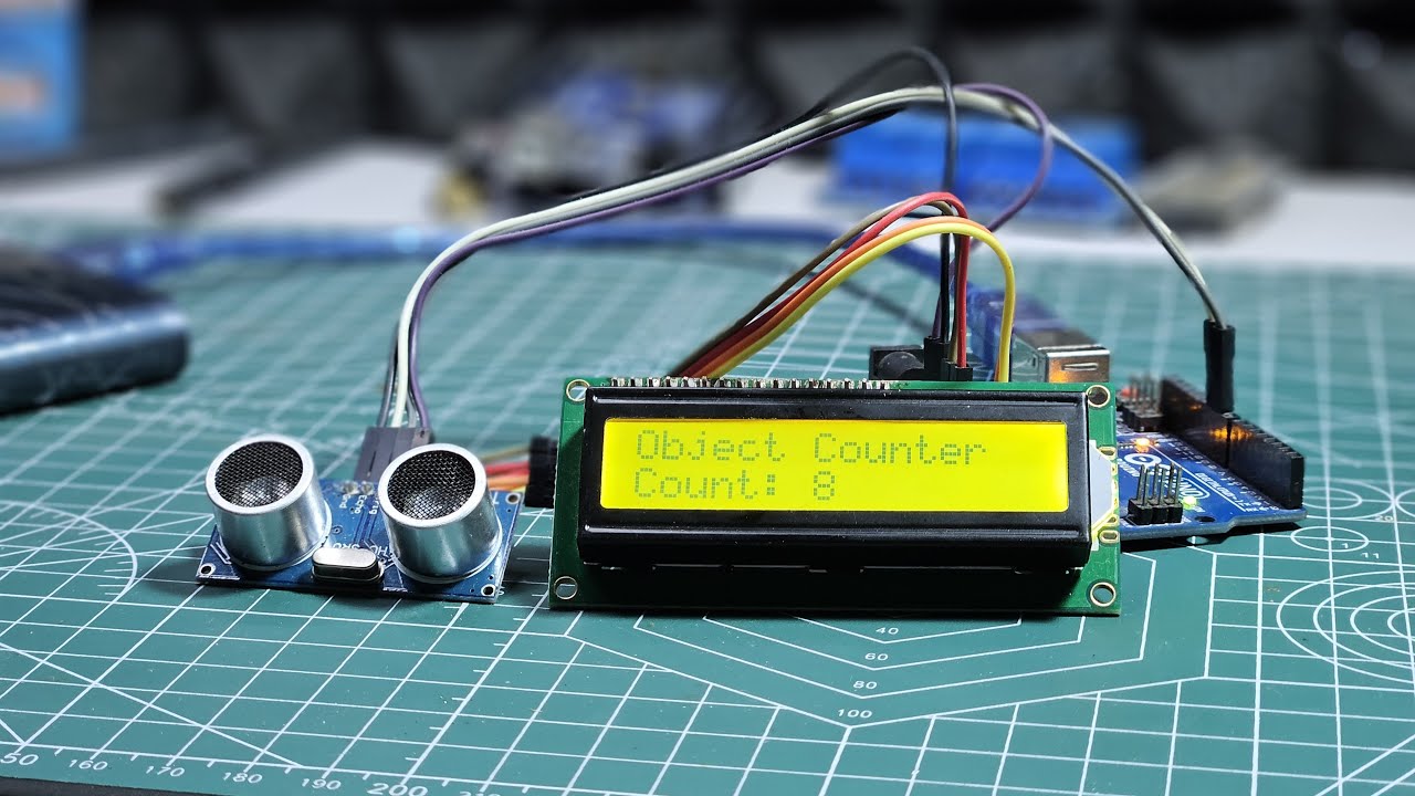 Diy Object Counter Using Ultrasonic Sensor Lcd And Arduino Step By 1984