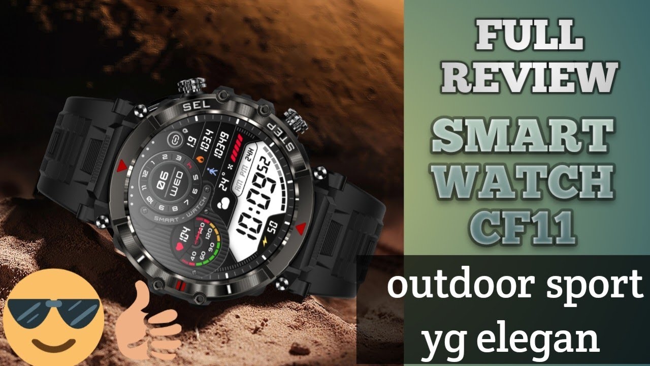 Review Smartwatch Outdoor CF11 Indonesia - YouTube