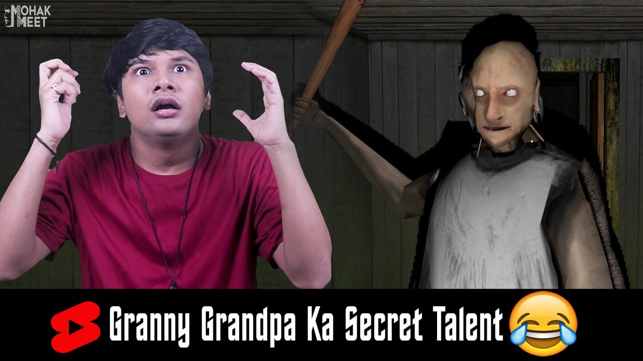 Granny Grandpa Ka Talent 😂 HORROR GAME GRANNY CT 2 : SLENDRINA GRANNY ...