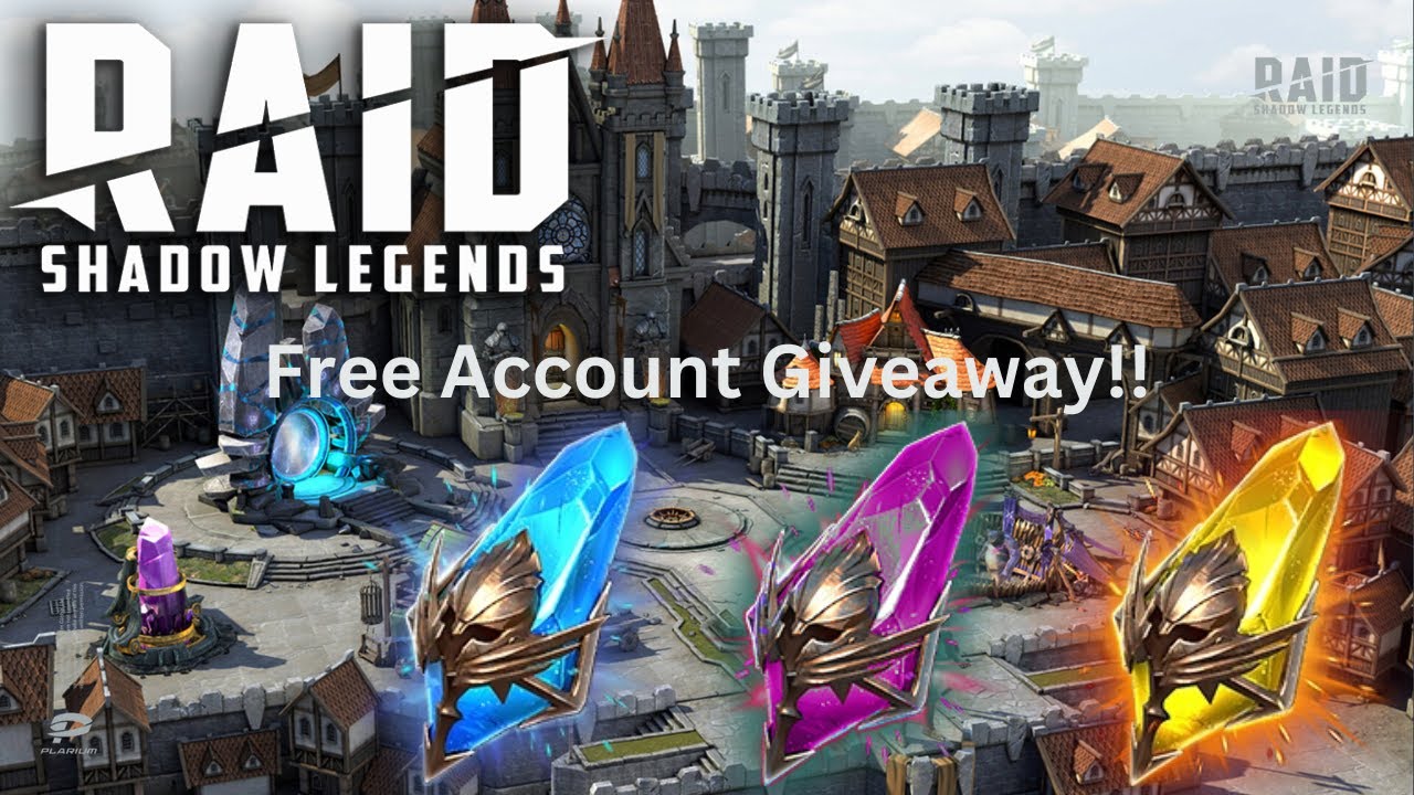 FREE Account Giveaway! Top Tier Void Leggos! #raidrpg # ...