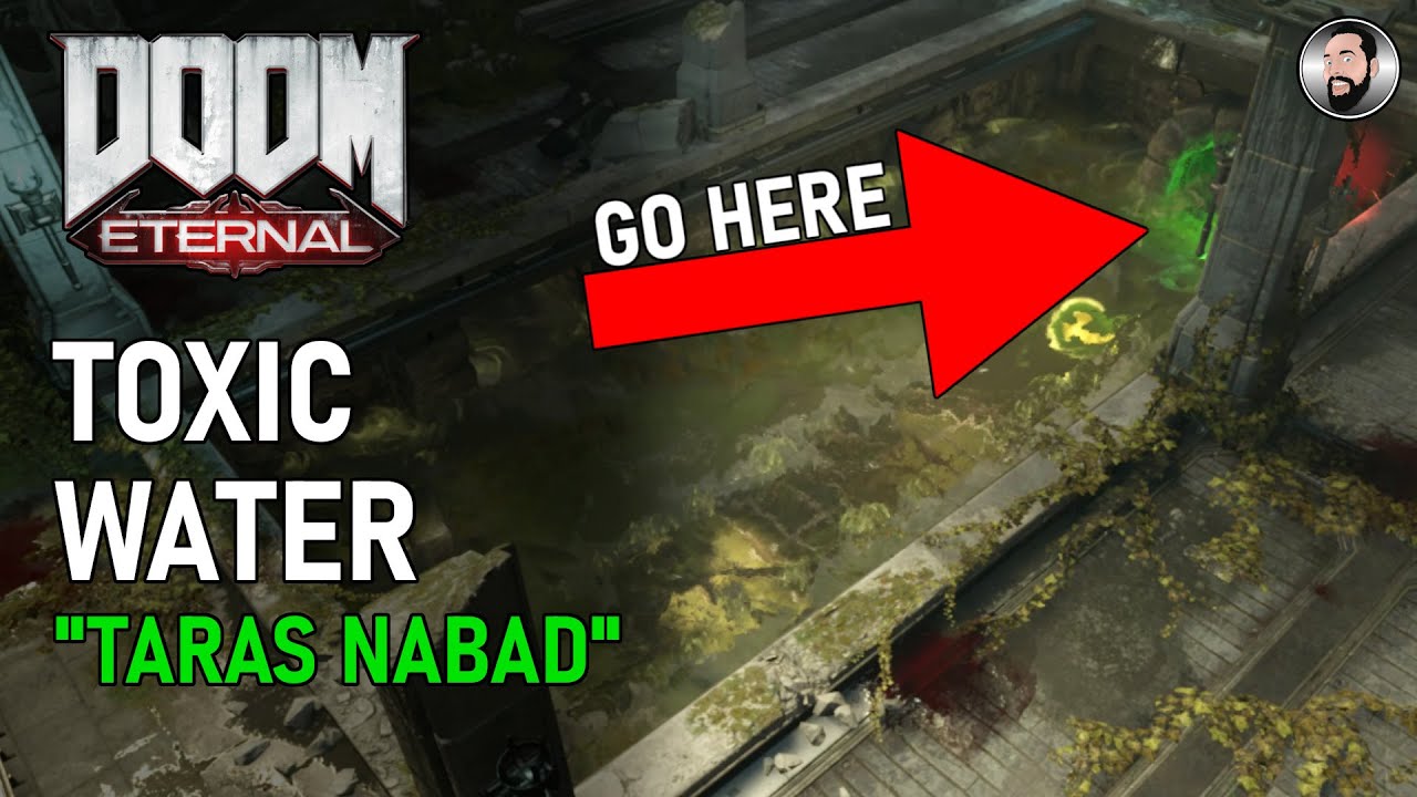 DOOM ETERNAL TOXIC WATER PUZZLE "TARAS NABAD" - YouTube