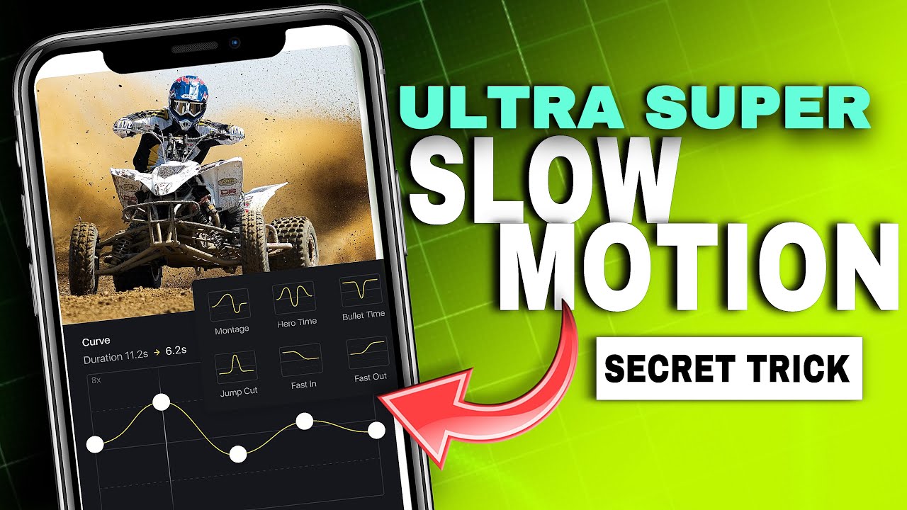 Ultra Slow Motion Video Editing | Slow Motion Video Editing in Capcut ...
