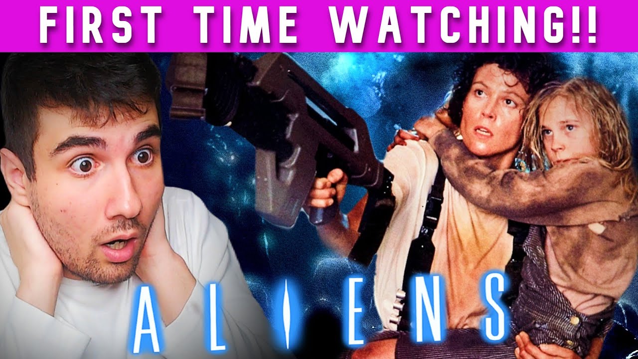 ALIENS (1986) | MOVIE REACTION | FIRST TIME WATCHING - YouTube