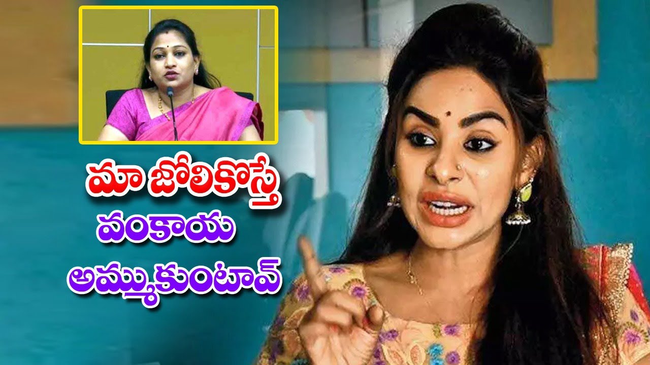 Sri Reddy Comments On TDP MLA Vangalapudi Anitha | మా జోలికొస్తే ...