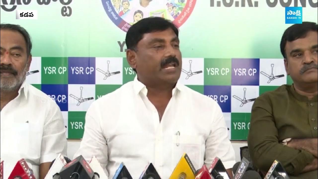 YSRCP Leader Ravindranath Reddy Comments On Chandrababu | YS Jagan Tirumala Tour | @SakshiTV ...
