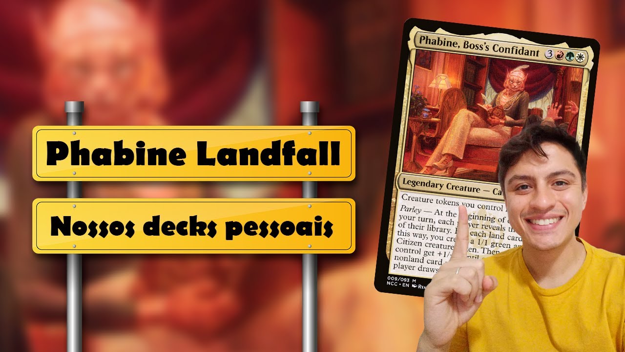 Phabine landfall tokens | Nossos decks pessoais! - YouTube