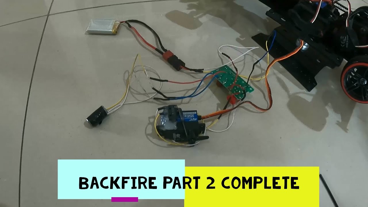 backfire rc part 2 complete - YouTube