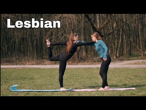 Lesbian Girls Need Yoga || Lesbian Love Story 
