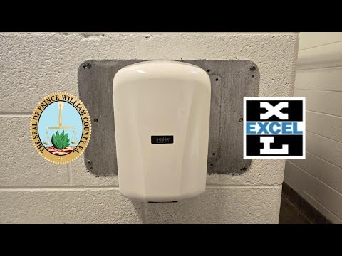 Excel ThinAir hand dryer at Ben Lomond Regional Park in Manassas, VA ...