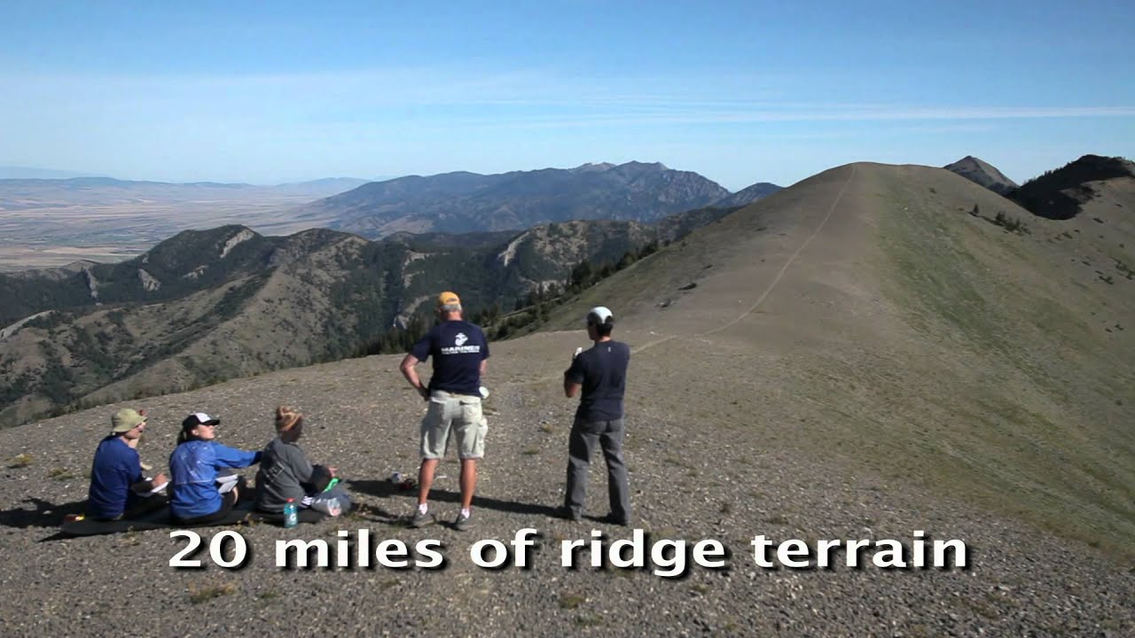 Scott Creel Bridger Ridge Run 2011 Baldy Aid Station - YouTube