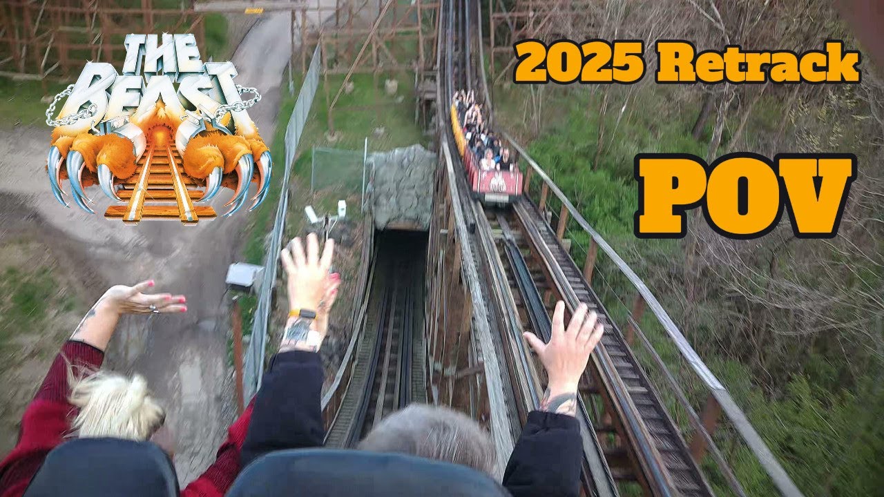 The Beast Kings Island POV LEGENDARY Woodie With Retrack 2025 - YouTube