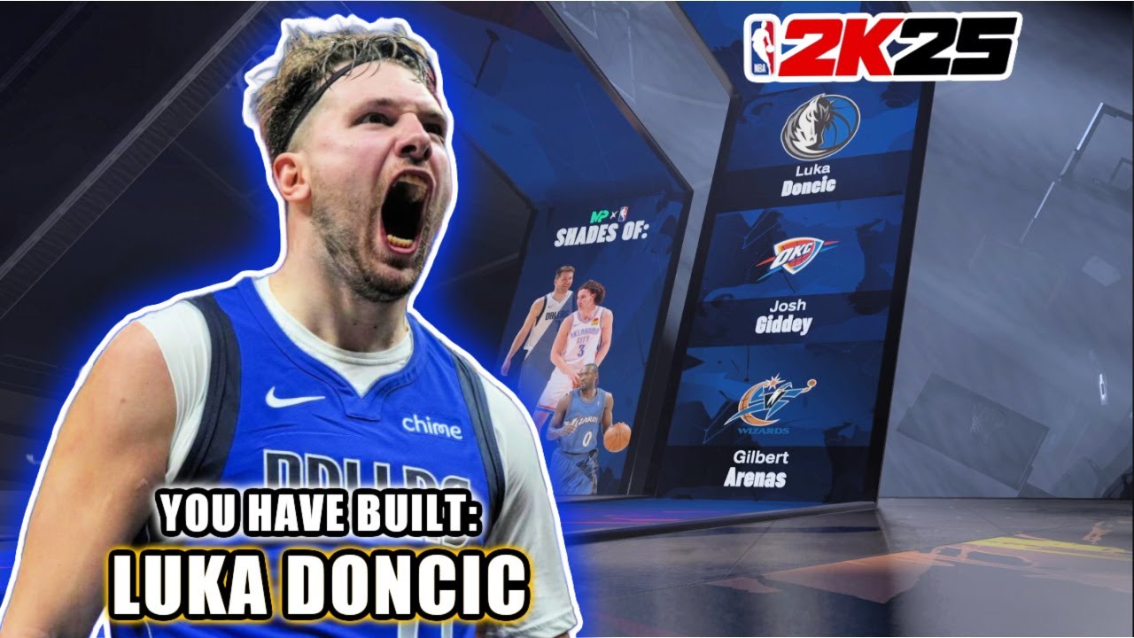 Best LUKA DONCIC Build in NBA 2K25 - YouTube