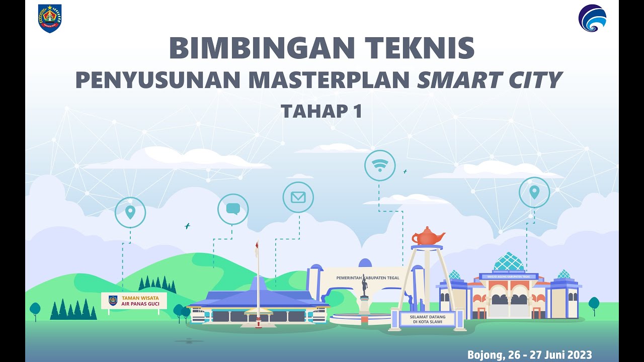 [LIVE] PEMBUKAAN BIMBINGAN TEKNIS PENYUSUNAN MASTERPLAN SMART CITY TAHAP 1 KABUPATEN TEGAL 2023 ...