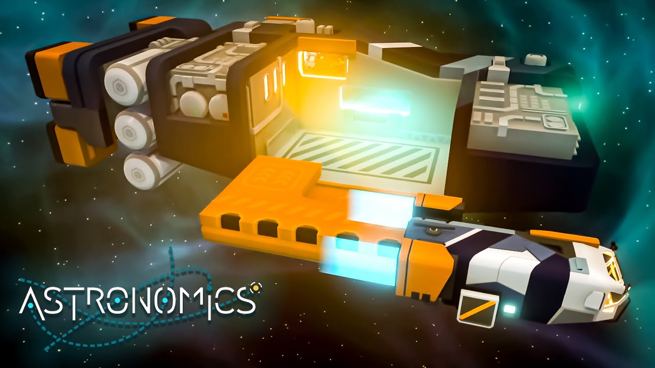 Astronomics Top-Down Space Mining Simulation Strategy #demogaming - YouTube