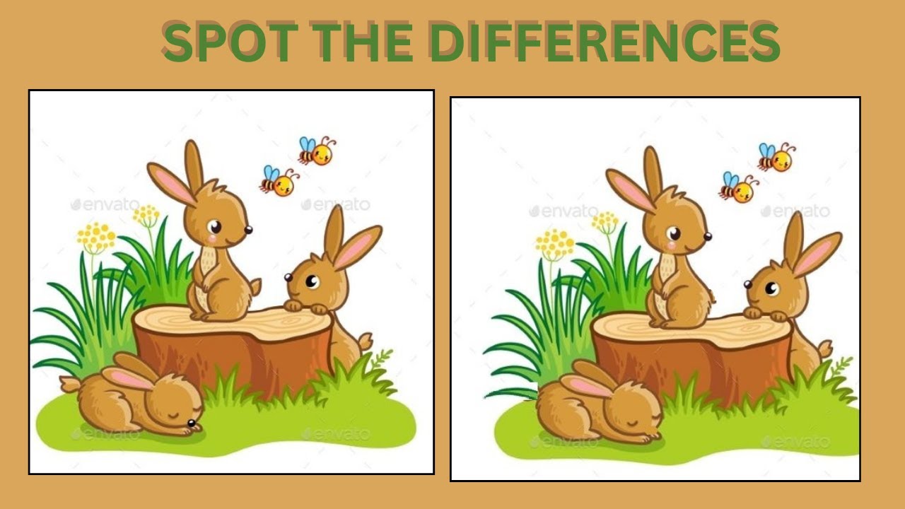 SPOT THE DIFFERENCES, "Unbelievable! " Brain Teasers Ahead! Test Your ...