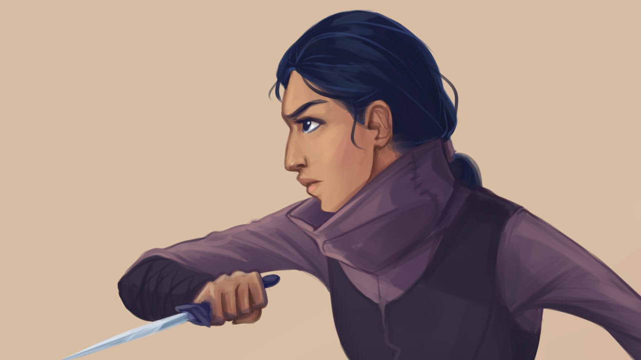 Speed Drawing | Inej - YouTube
