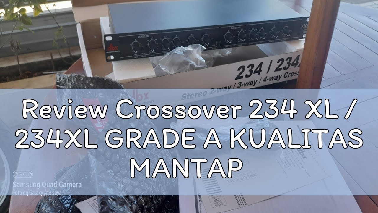 Review Crossover 234 XL / 234XL GRADE A KUALITAS MANTAP - YouTube