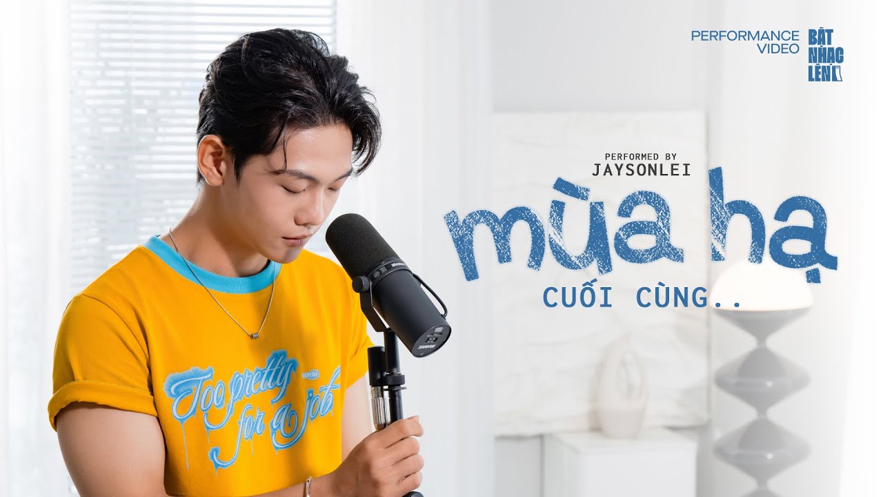 MÙA HẠ CUỐI CÙNG - JAYSONLEI I Live at Bật Nhạc Lên - YouTube