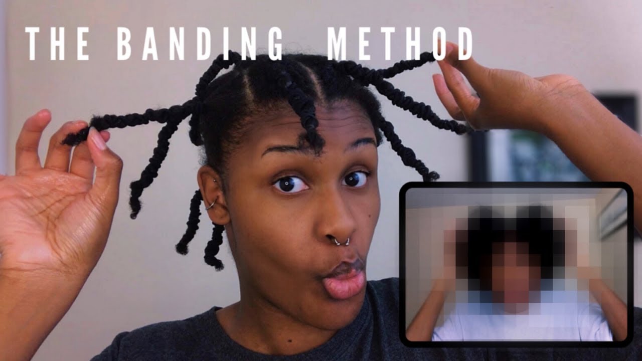 I USED THE BANDING METHOD TO TRIM MY HAIR!!! **For the FIRST time ...