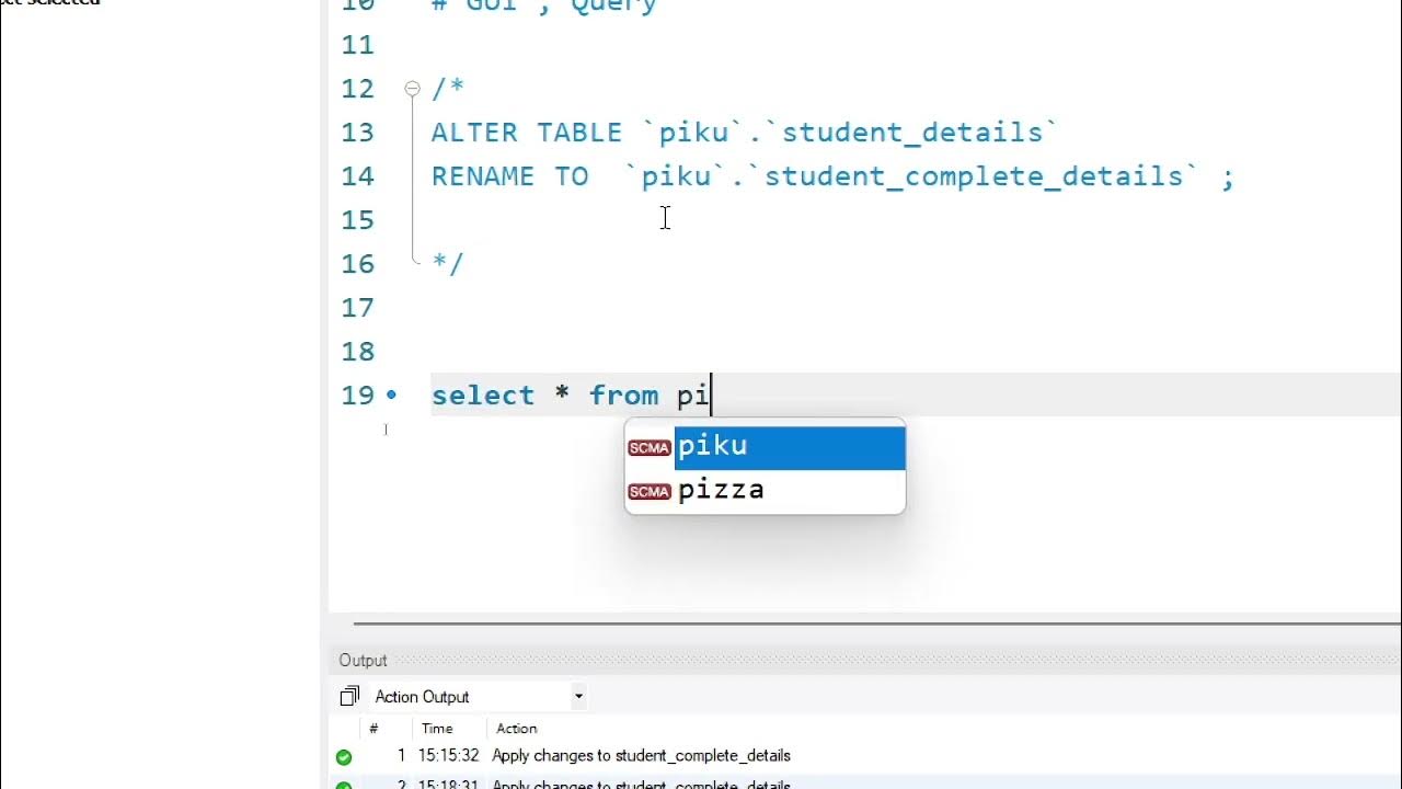 Python_39 || Python | Mysql | Alter Query | Drop Add Column | Change Column Datatype ...