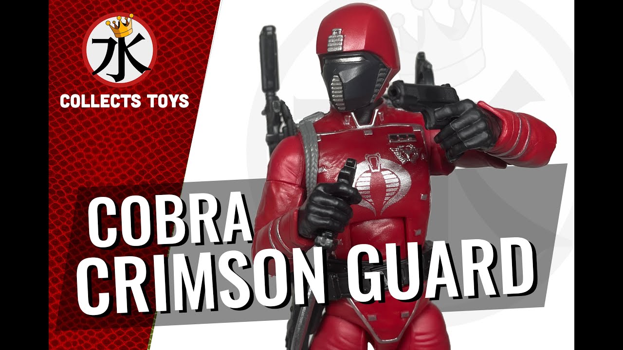 HASBRO GI Joe Classified Series: Crimson Guard - History, Unboxing and ...