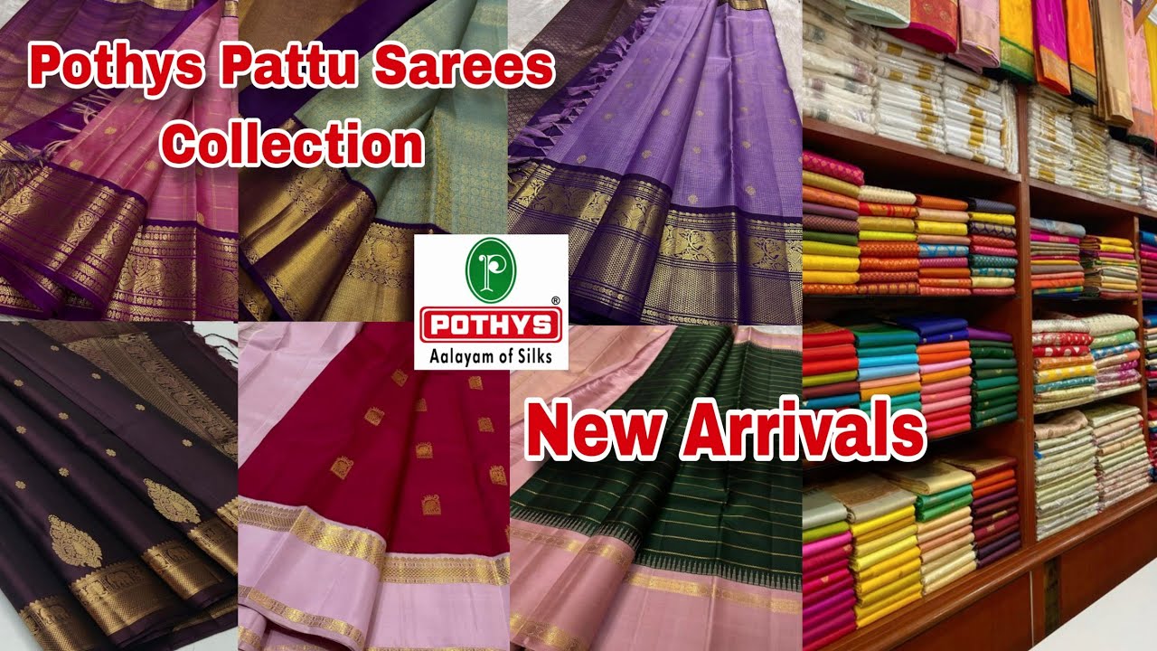 Pothys பட்டு Sarees Collection | Pothys | Pothys Saree Collection ...
