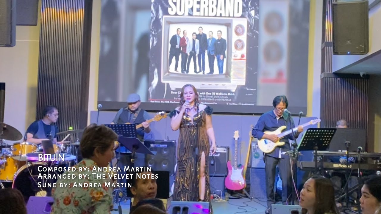Bituin by Andrea Martin & The Velvet Notes - YouTube