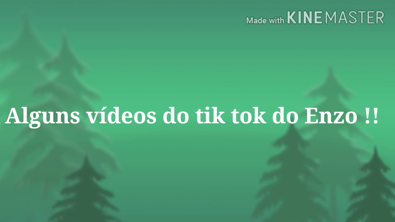 Primeiro vídeo do Enzo - Vídeos do tik tok - YouTube