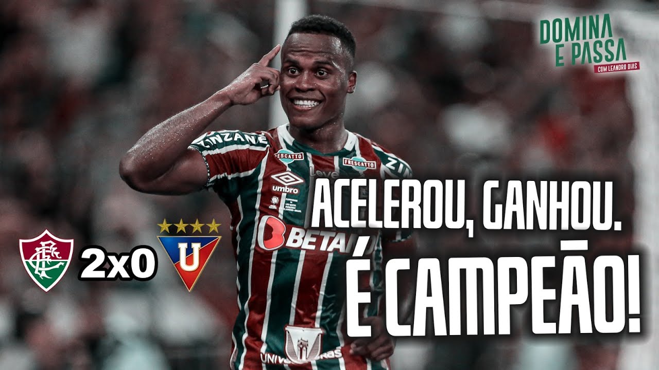FLUMINENSE 2 X 0 LDU | RECOPA SUL-AMERICANA | DOMINA E PASSA - YouTube