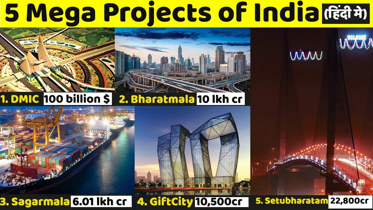 Five mega project of India इन पांच प्रोजेक्ट की मद्दद से भारत चीन को ...