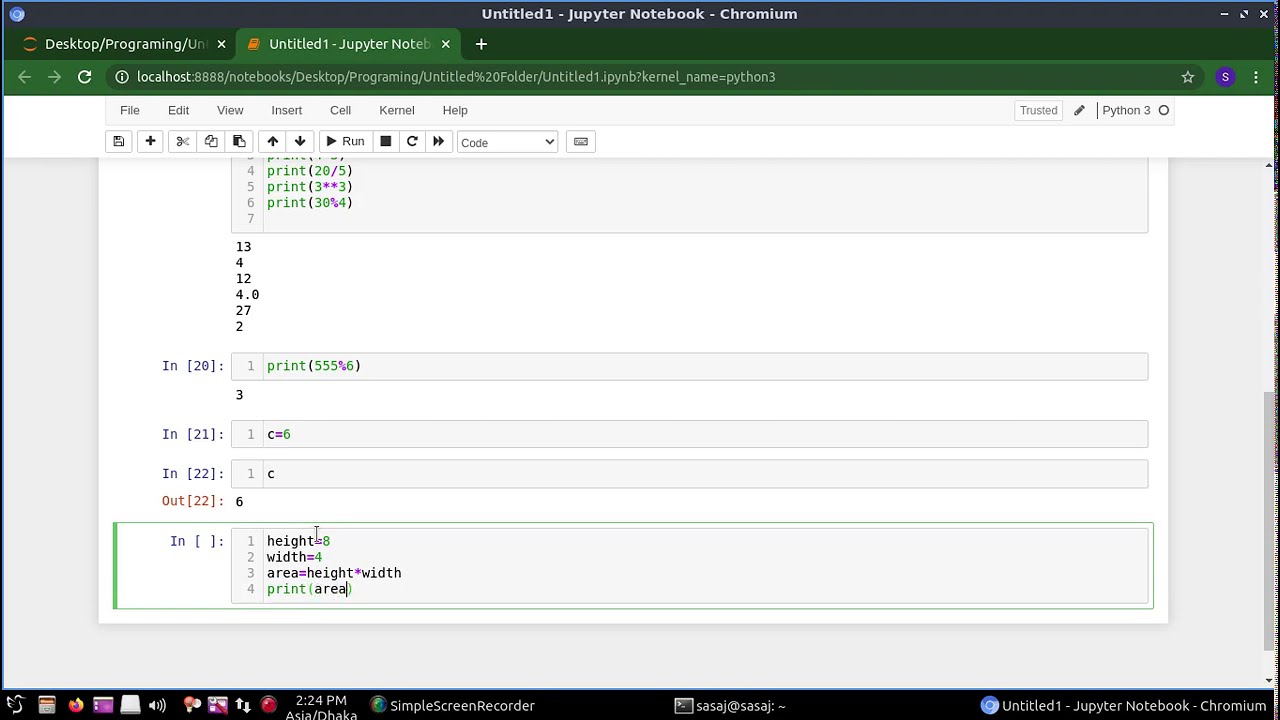 Python Course In Bangla Print Function Variable Arithmetic Operator Youtube