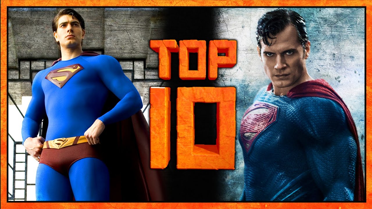 Migliori SUPERMAN di sempre - TOP 10 - YouTube