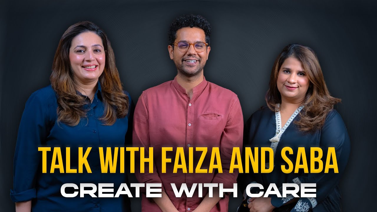 Talk with Faiza & Saba - Episode 2 #createwithcare - YouTube