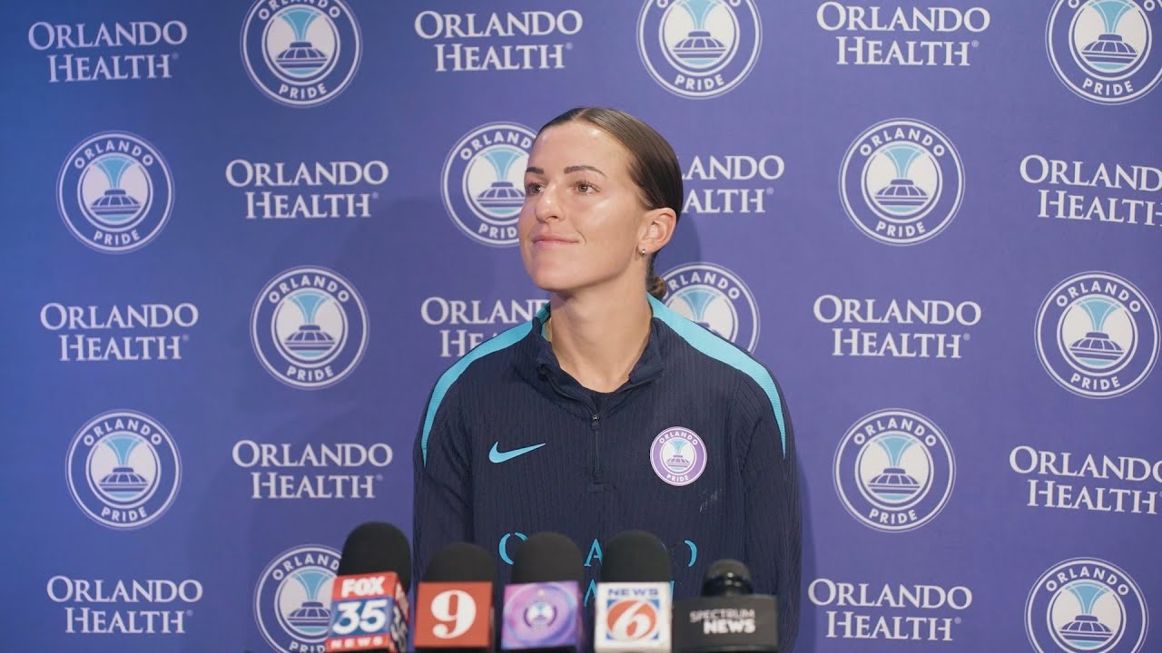 Haley McCutcheon | 2025 Media Availability | Orlando Pride vs Seattle ...