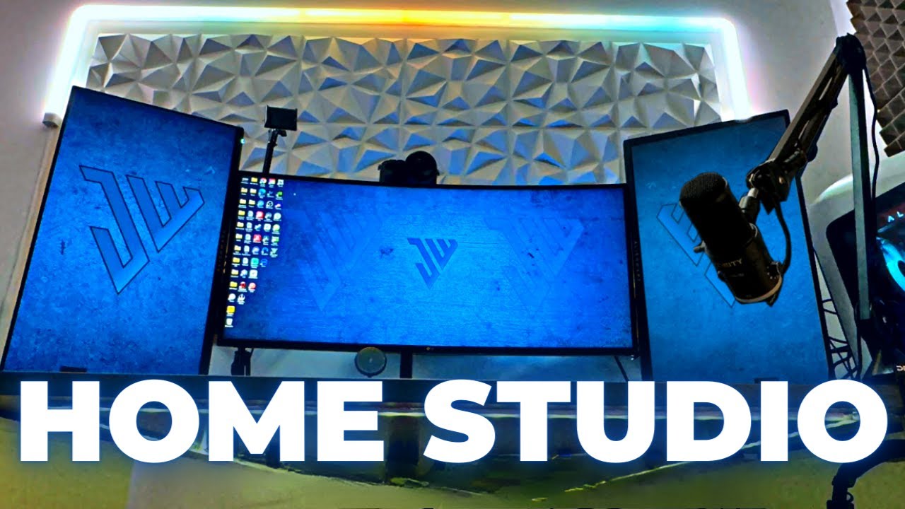 My 2024 Gaming Setup & Studio Tour!! - YouTube