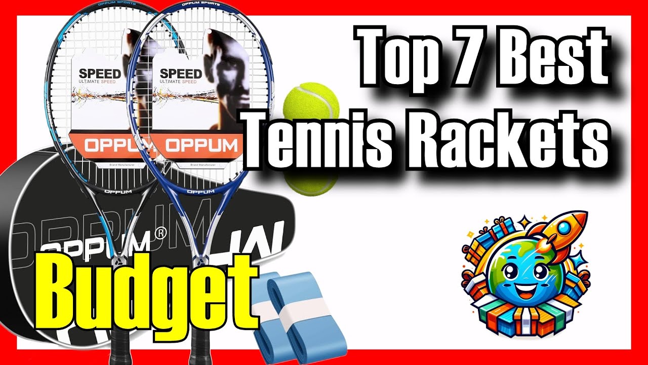 🔥 TOP 7 BEST Budget Tennis Rackets to Buy on Amazon [2025] [Cheap] Grip ...